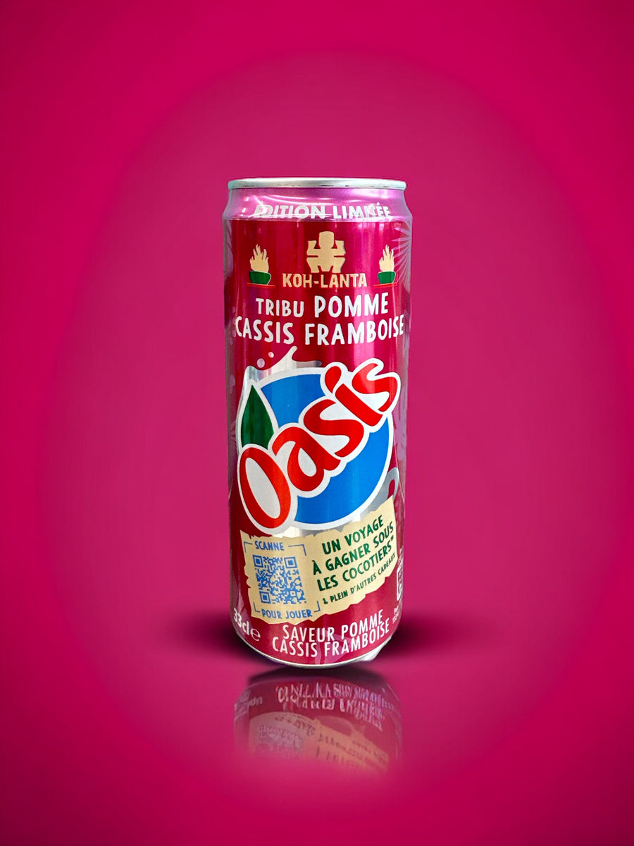 Oasis saveur pomme cassis framboise – Le Shack à Snack