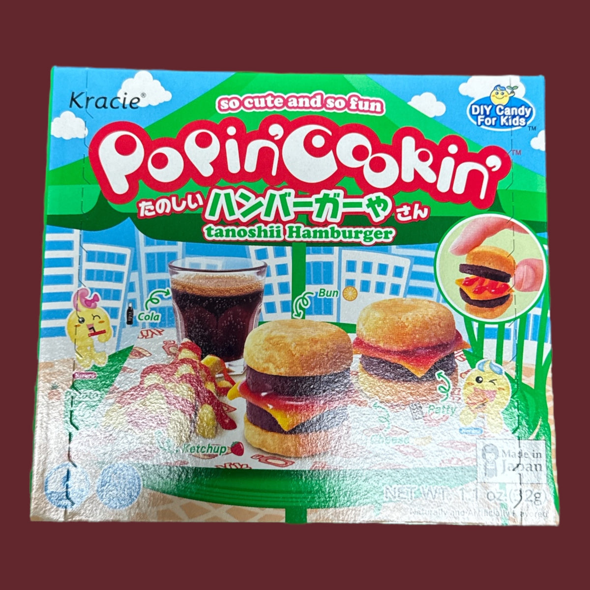 Poppin Cookin Hamburger – Le Shack à Snack