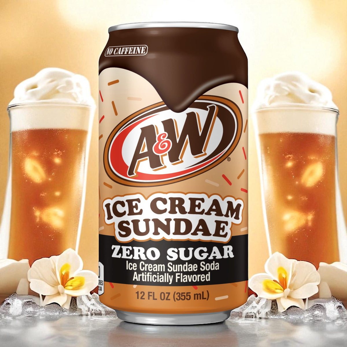 A&W Ice Cream Sundae Soda Zero Sugar – Le Shack à Snack