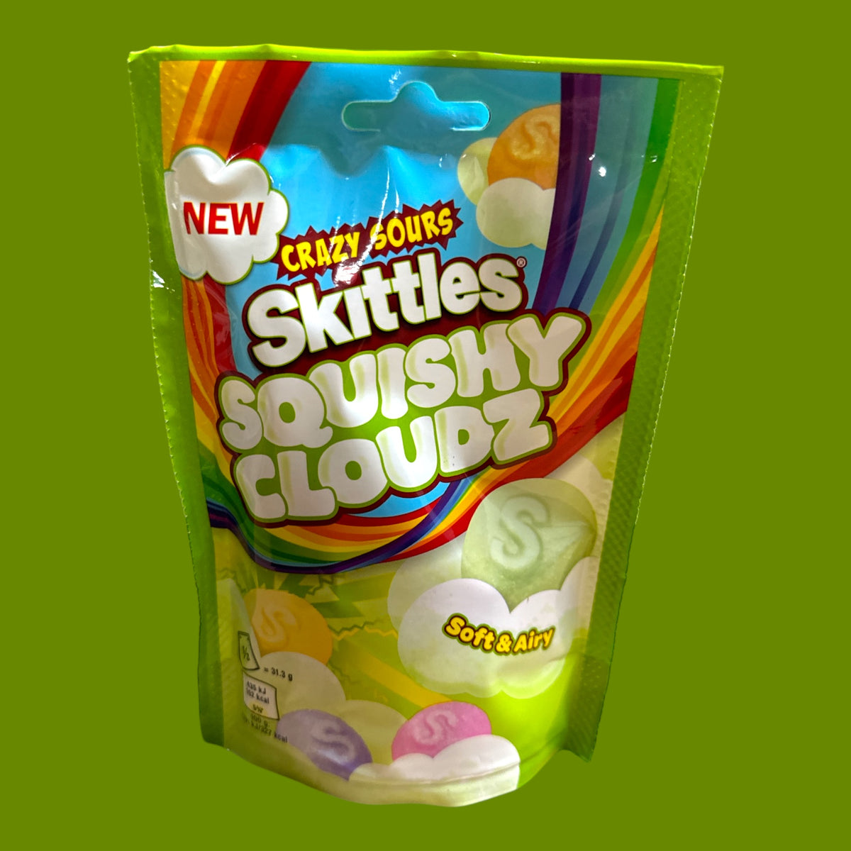 Skittles squishy cloudz sour 94g – Le Shack à Snack