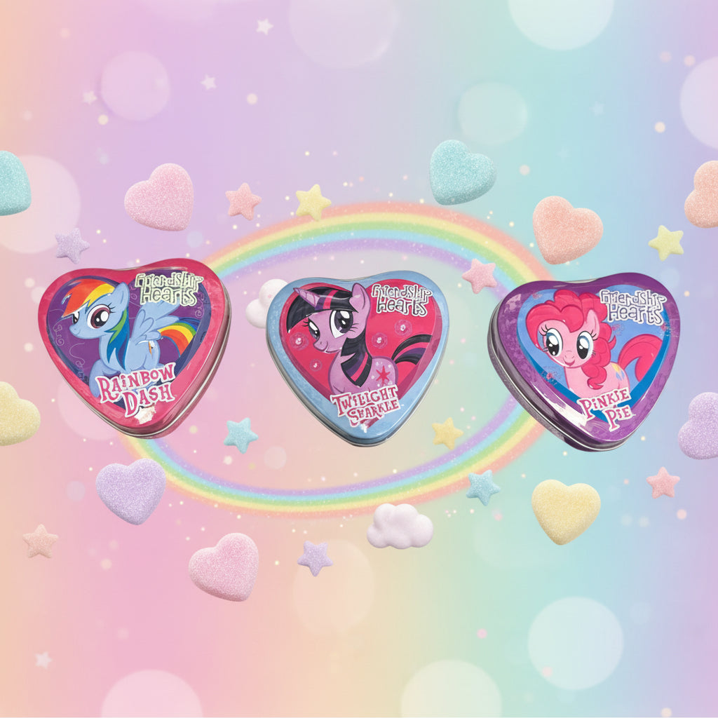 My Little Poney Friendship Hearts Candy – Le Shack à Snack