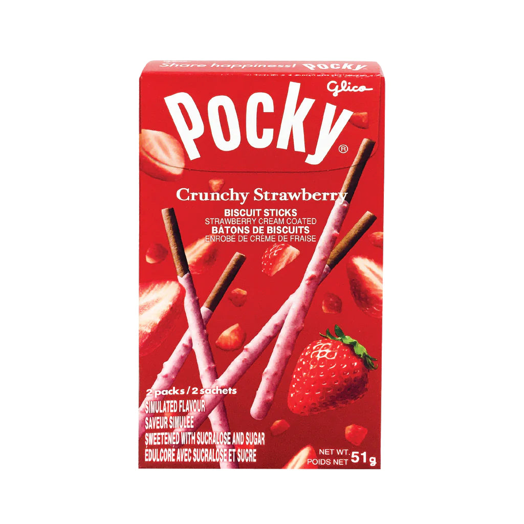 Pocky crunchy fraise – Le Shack à Snack