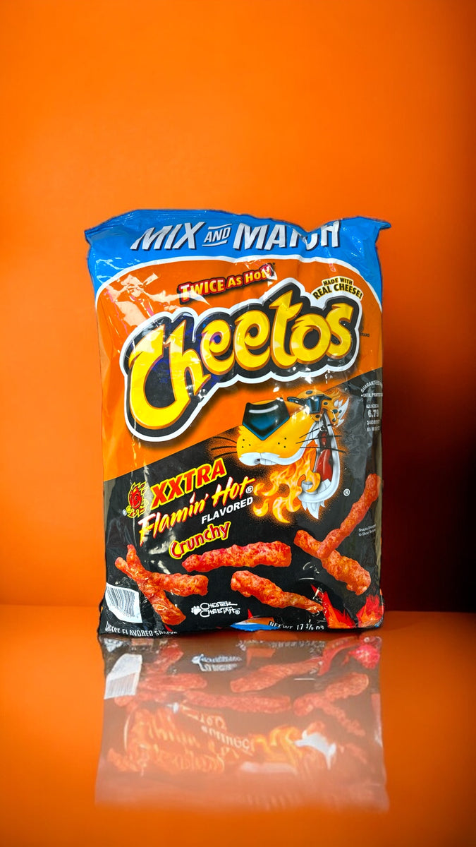 Cheetos xxtra flamin’ hot crunchy – Le Shack à Snack