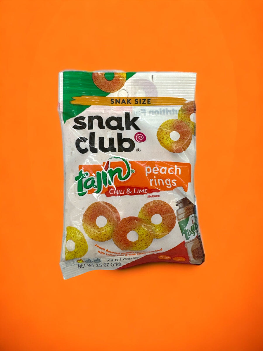 snak club tajin peach rings – Le Shack à Snack