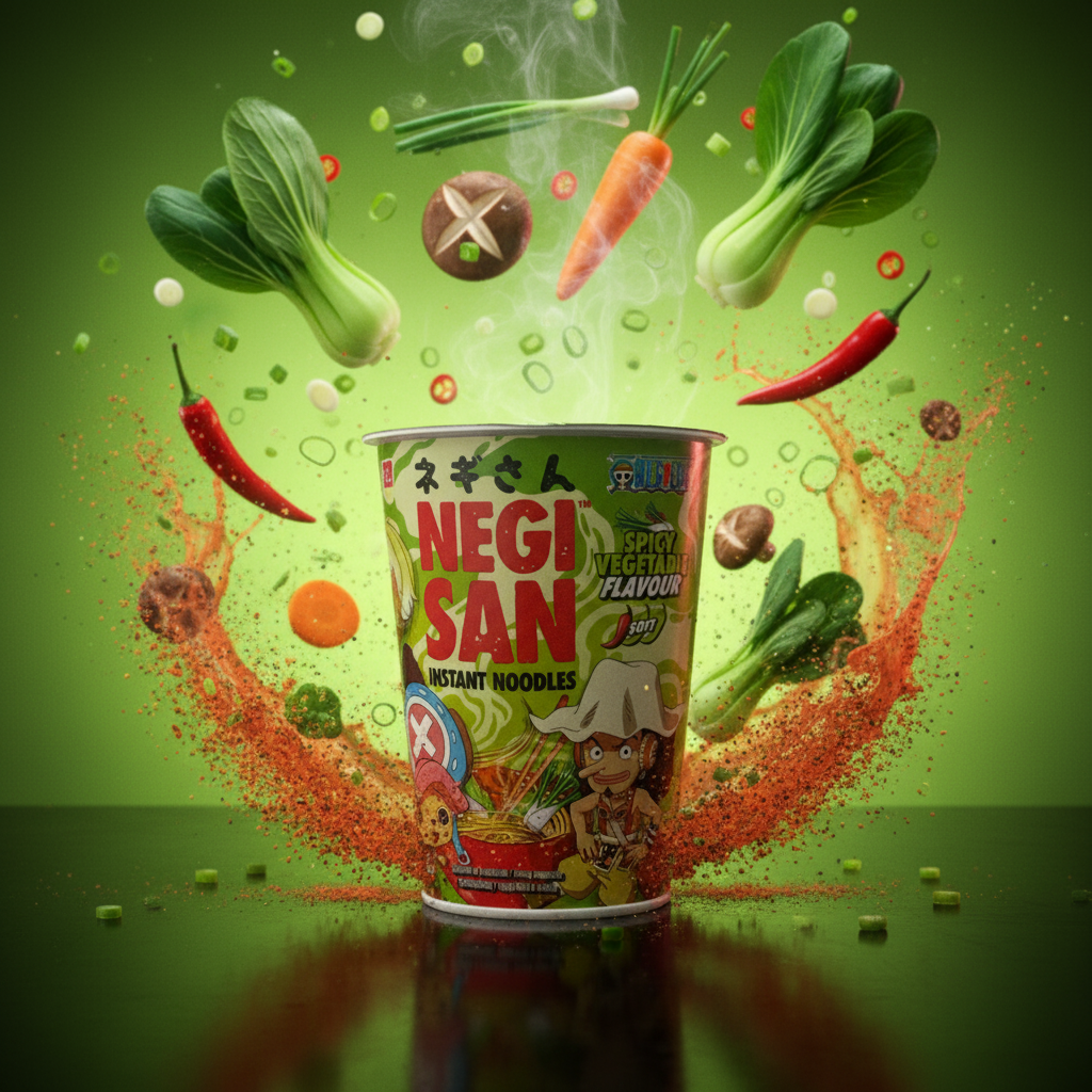 One Piece spicy vegetable cup noodle – Le Shack à Snack