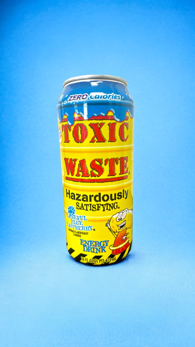 Toxic waste energy blue raspberry – Le Shack à Snack