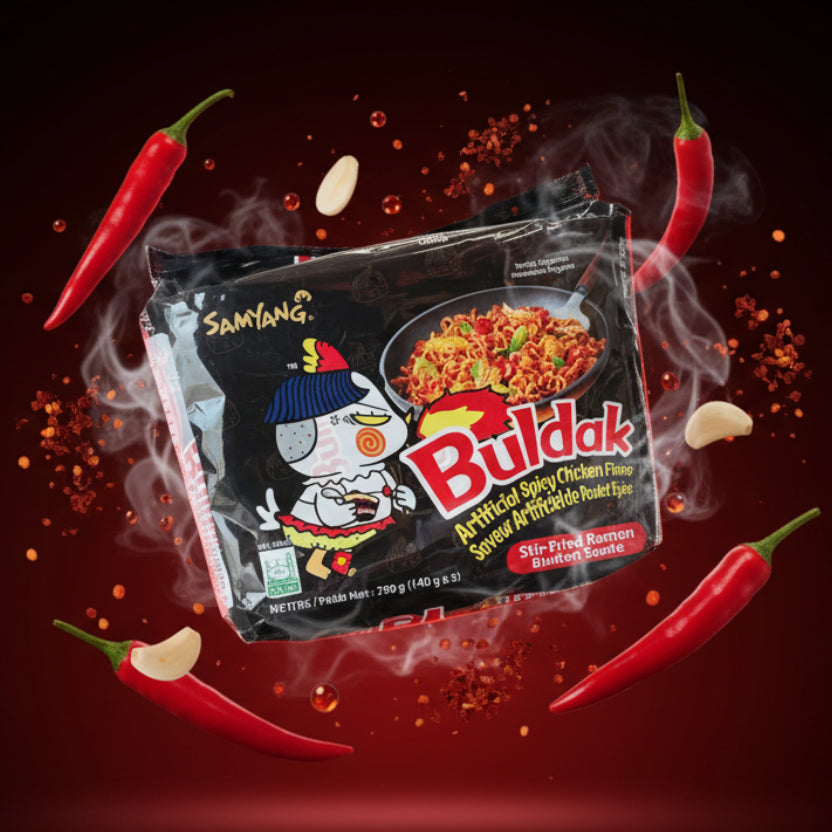 Buldak Original Poulet Épicé (5 Pack) – Le Shack à Snack