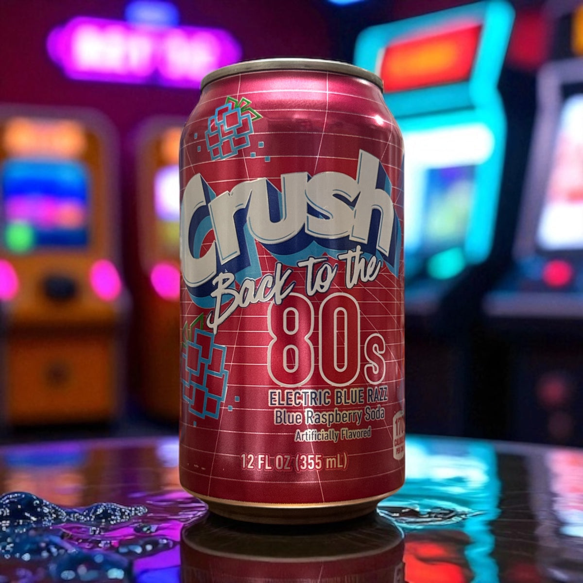 Crush Back To The 80’s Electric Blue Raspberry – Le Shack à Snack