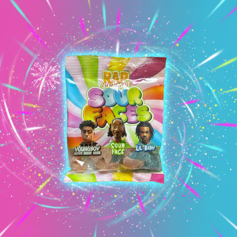 Rap Snacks Sour Gummy Face – Le Shack à Snack