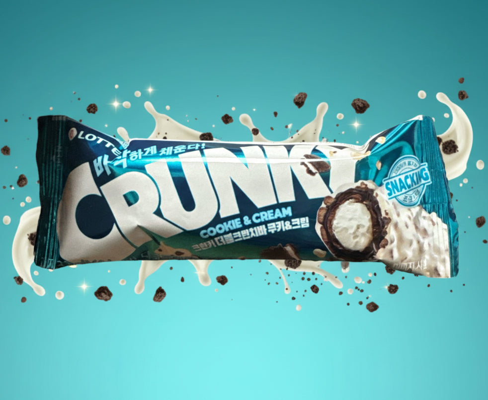 Lotte Crunky Cookies and Cream – Le Shack à Snack