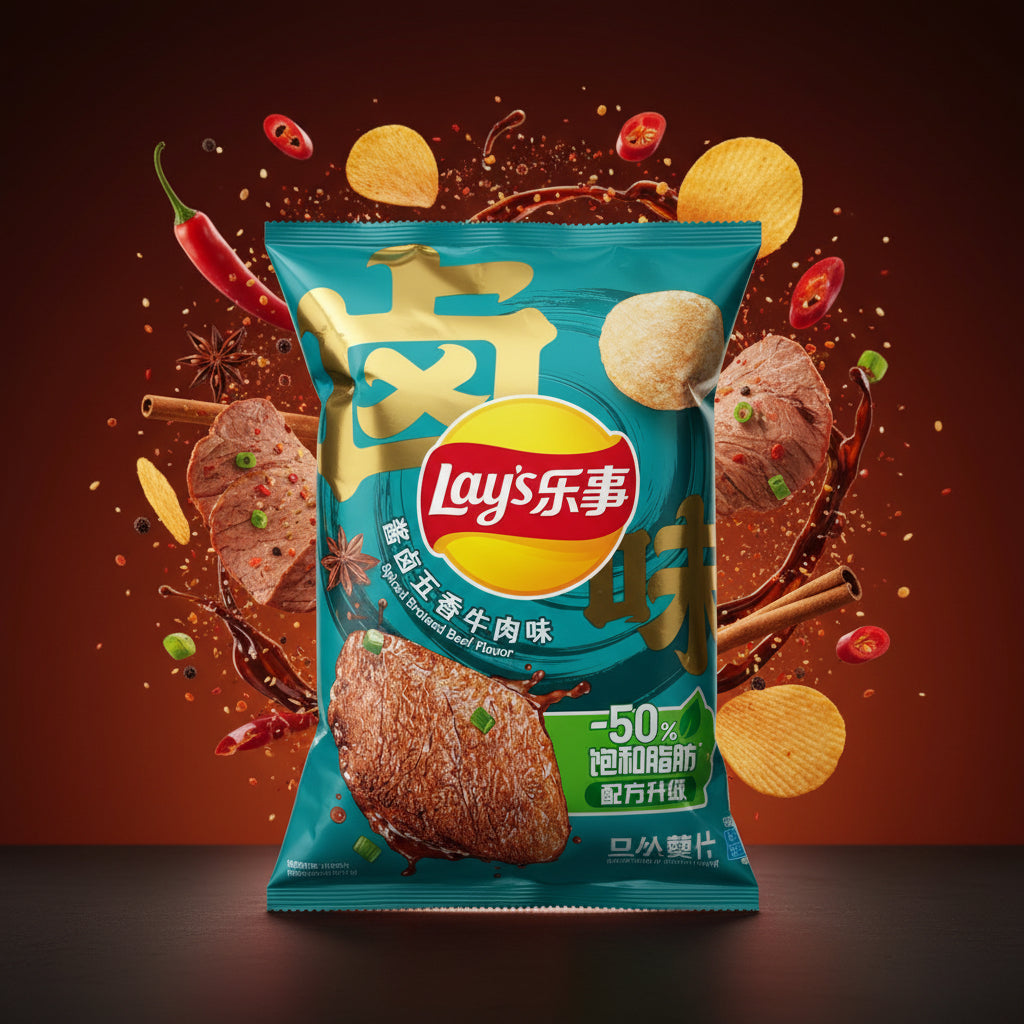 Lays Spicy Braised Beef – Le Shack à Snack