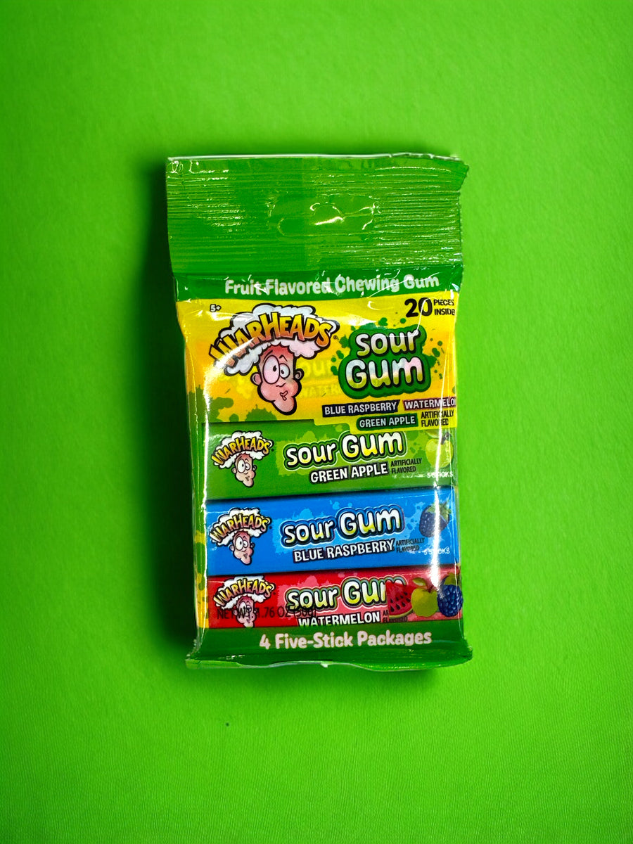 Warheads sour gum – Le Shack à Snack