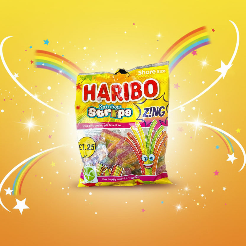 haribo rainbow strips – Le Shack à Snack