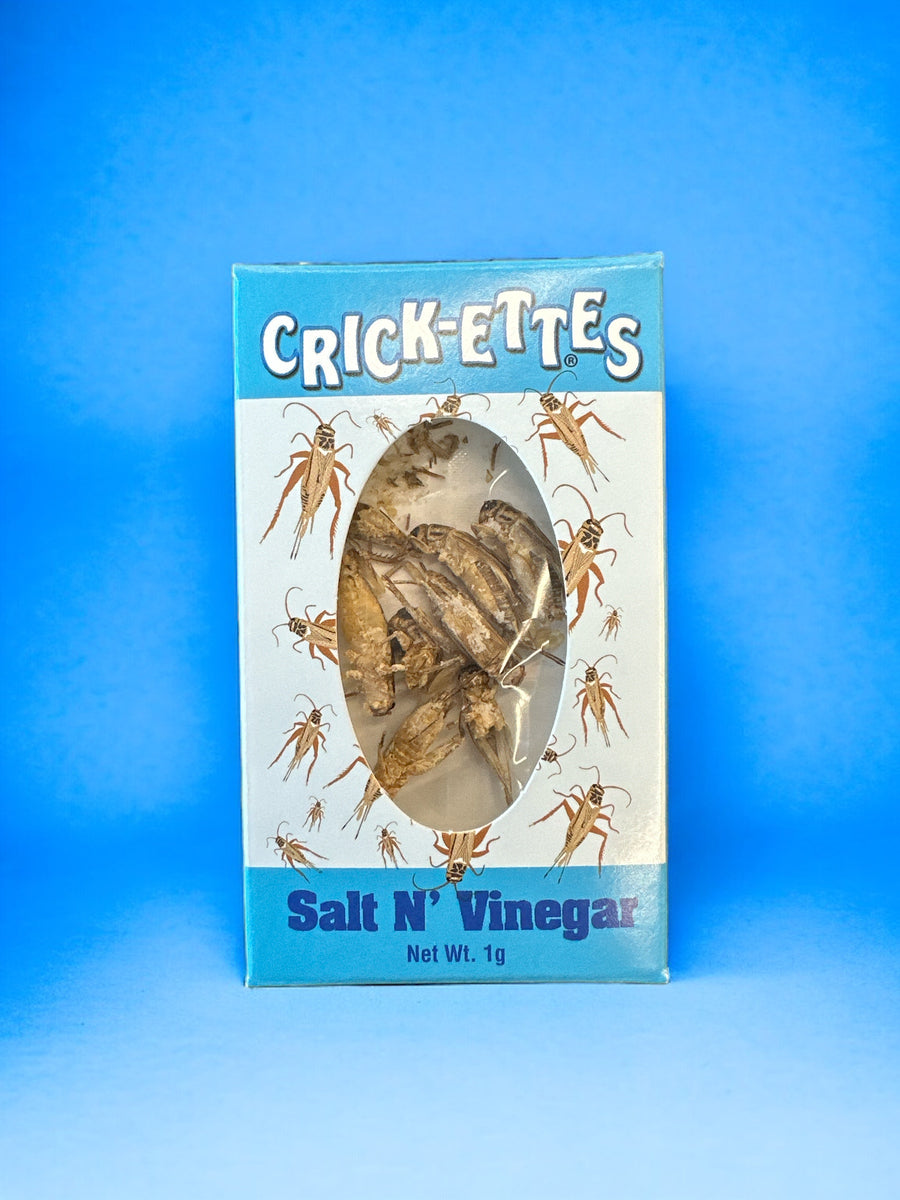 Crickets salt and vinegar – Le Shack à Snack