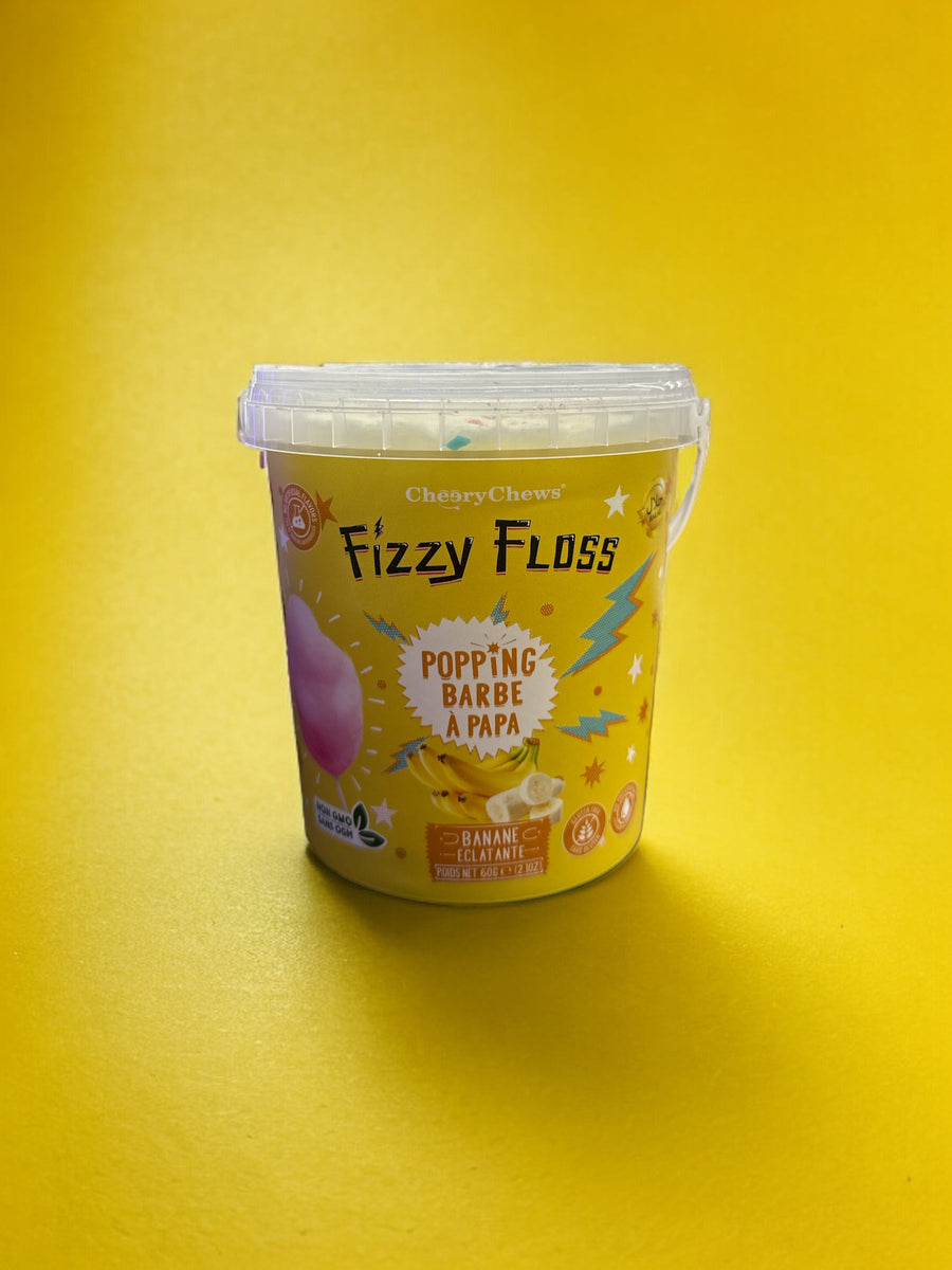 Fizzy floss banana – Le Shack à Snack