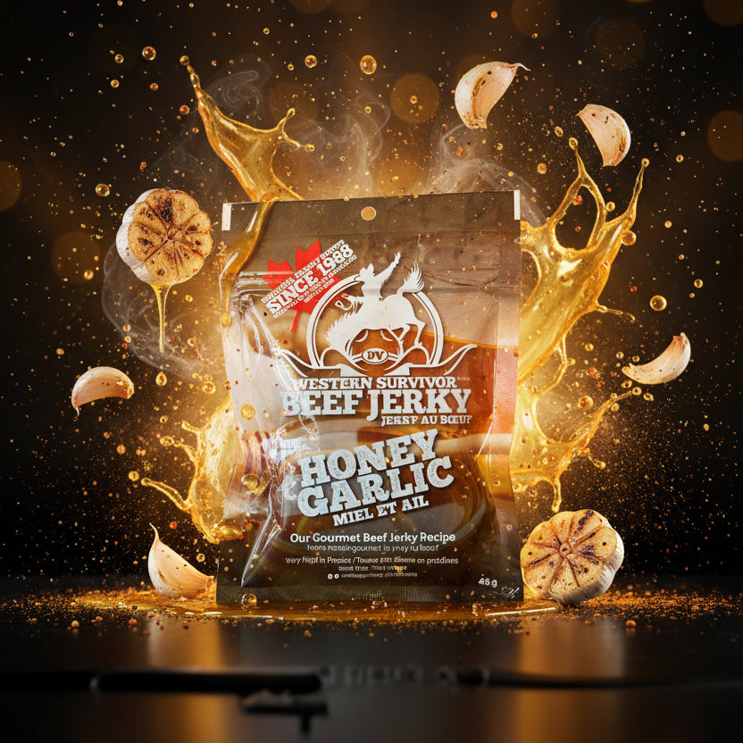 Jeff jerky honey garlic – Le Shack à Snack