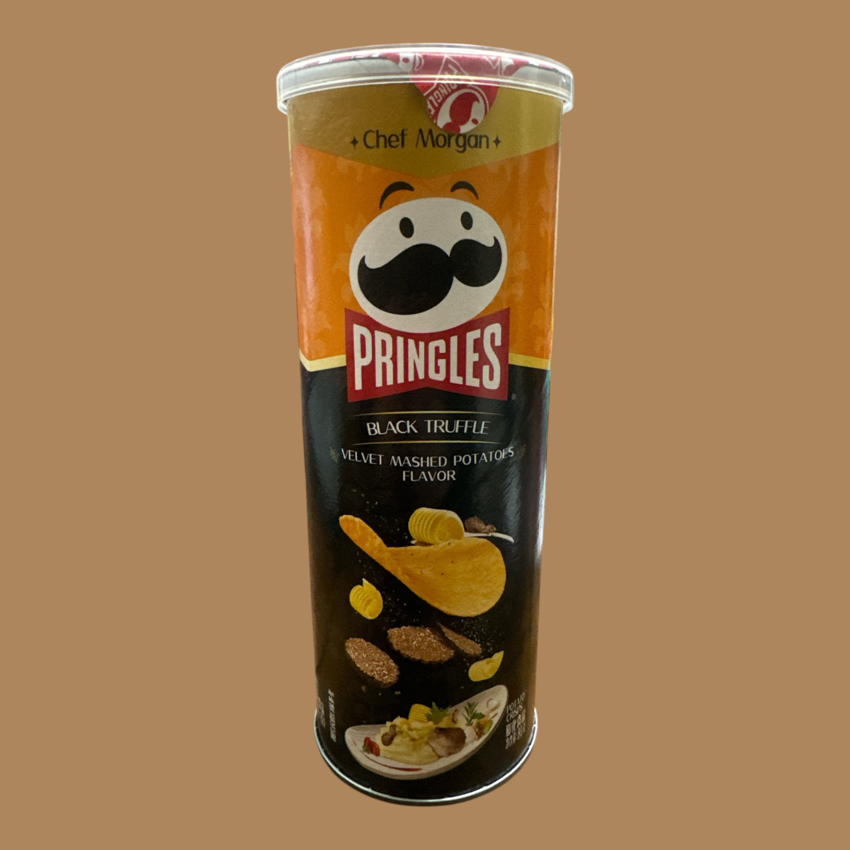 Pringles Chef Morgan velvet mashed potatoes with truffle – Le Shack à Snack