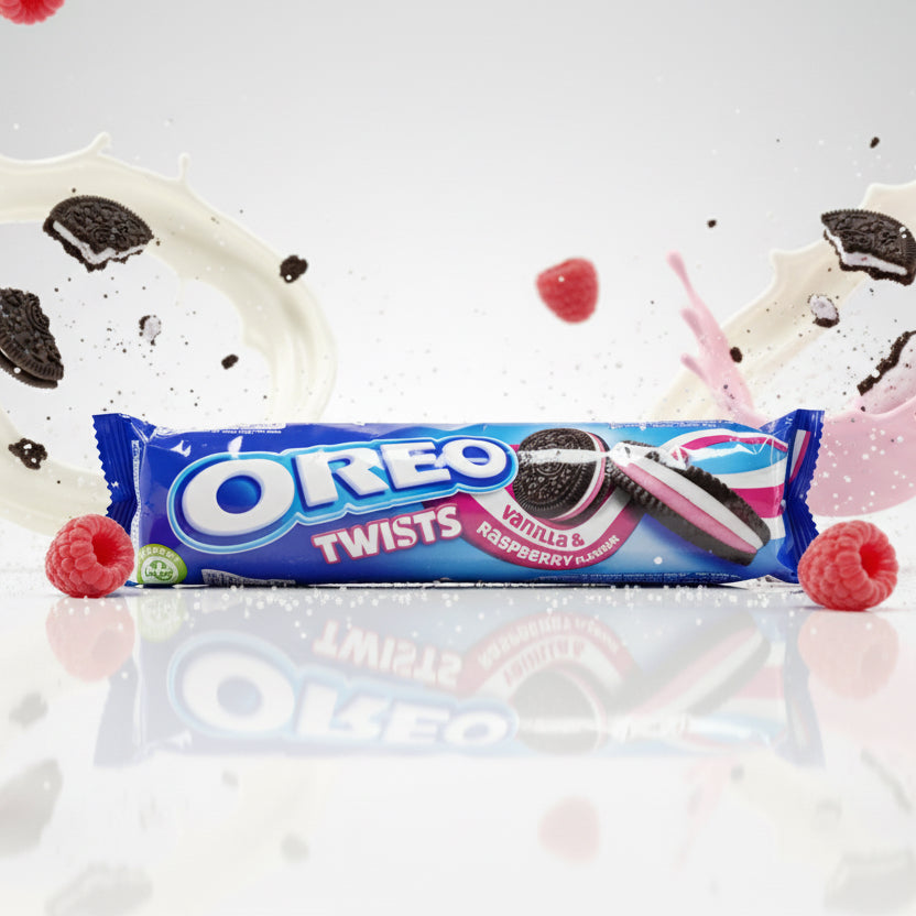 Oreo Twists Raspberry Cream – Le Shack à Snack