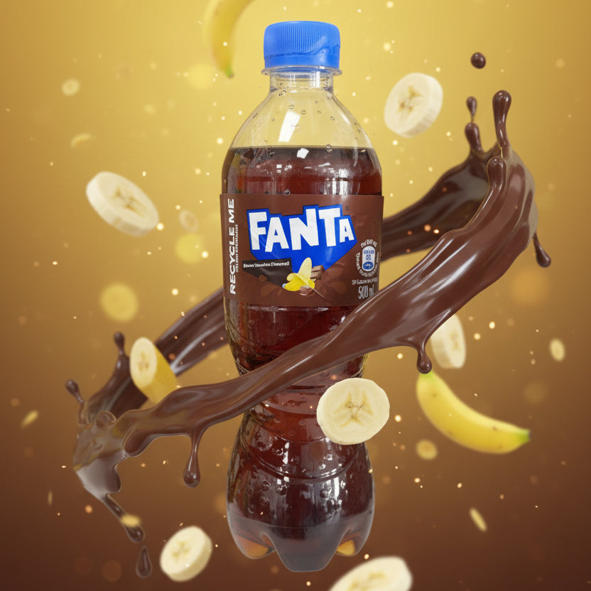 Fanta Banana Chocolate (China) – Le Shack à Snack