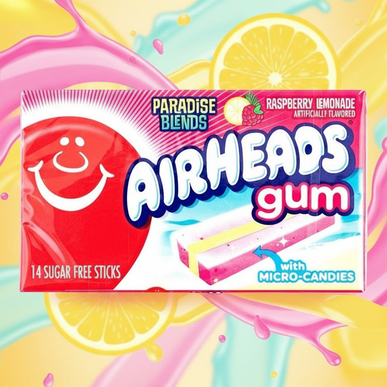 airheads gum paradise blends raspberry lemonade – Le Shack à Snack