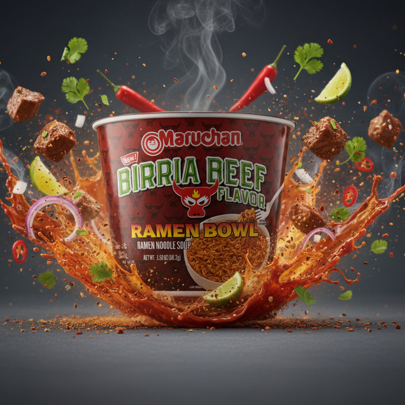 Maruchan birria beef ramen bowl – Le Shack à Snack