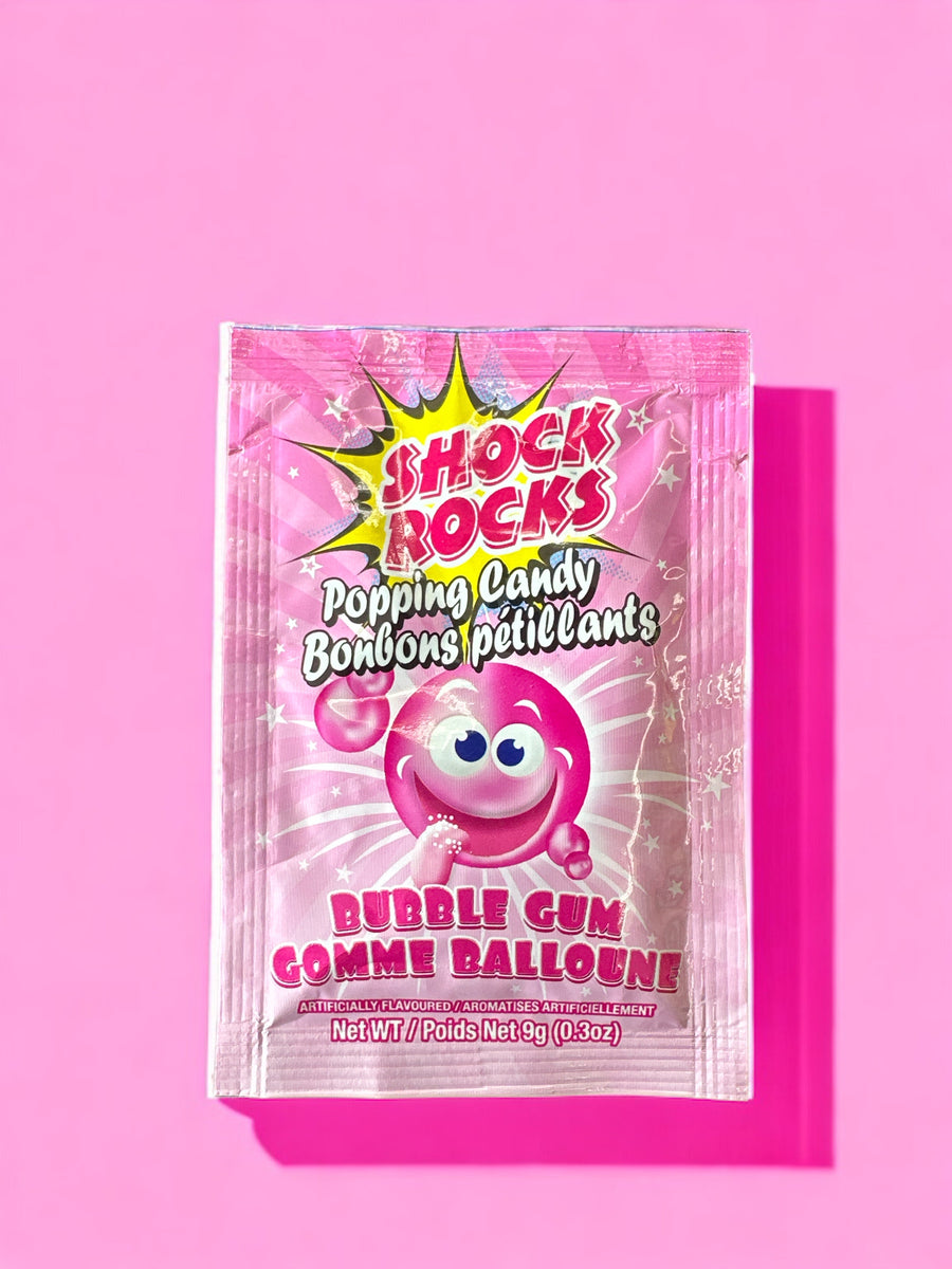 Shock rock bubble gum – Le Shack à Snack