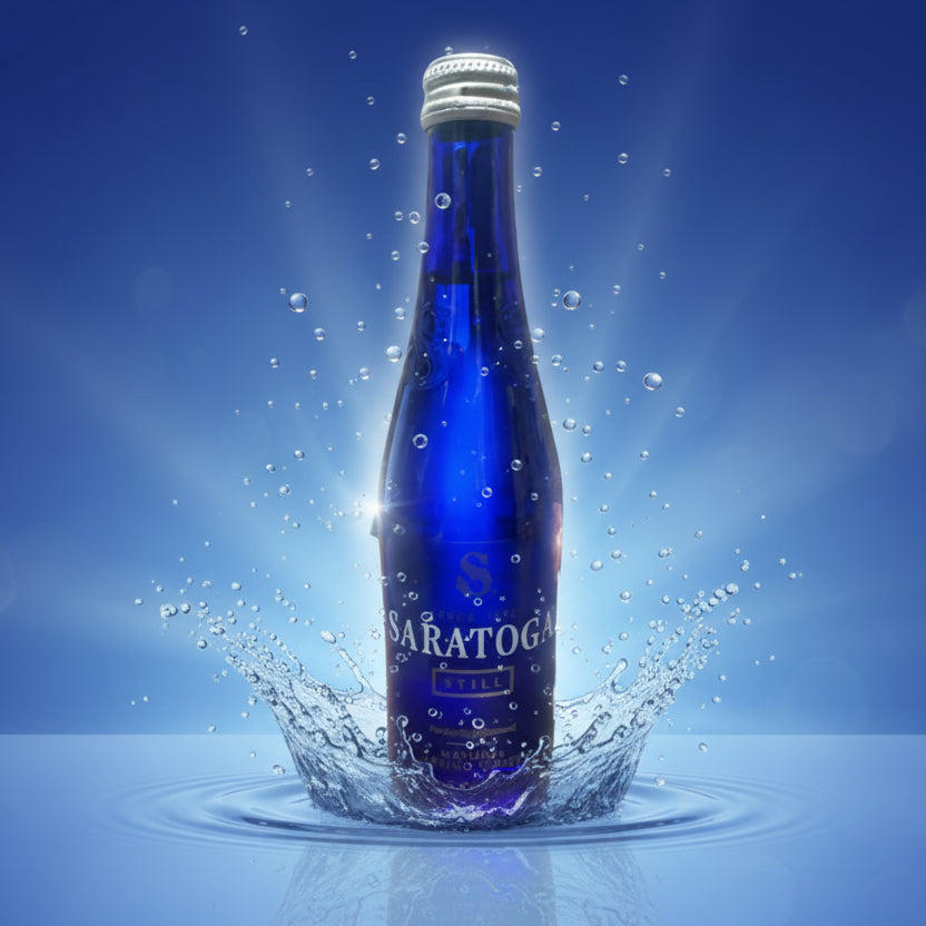 Saratoga Spring Water 828ml – Le Shack à Snack
