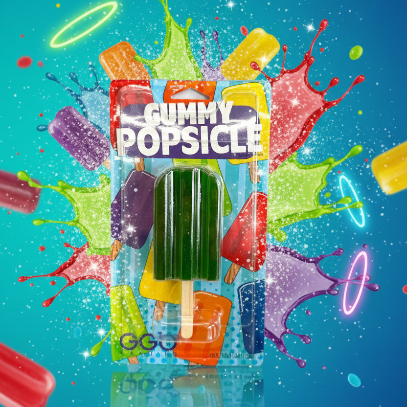Giant gummy popsicle – Le Shack à Snack