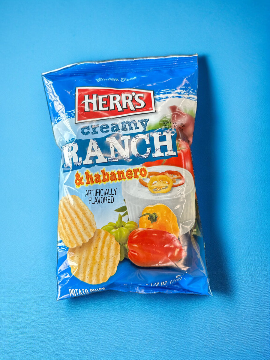 Herr’s creamy ranch & habanero – Le Shack à Snack