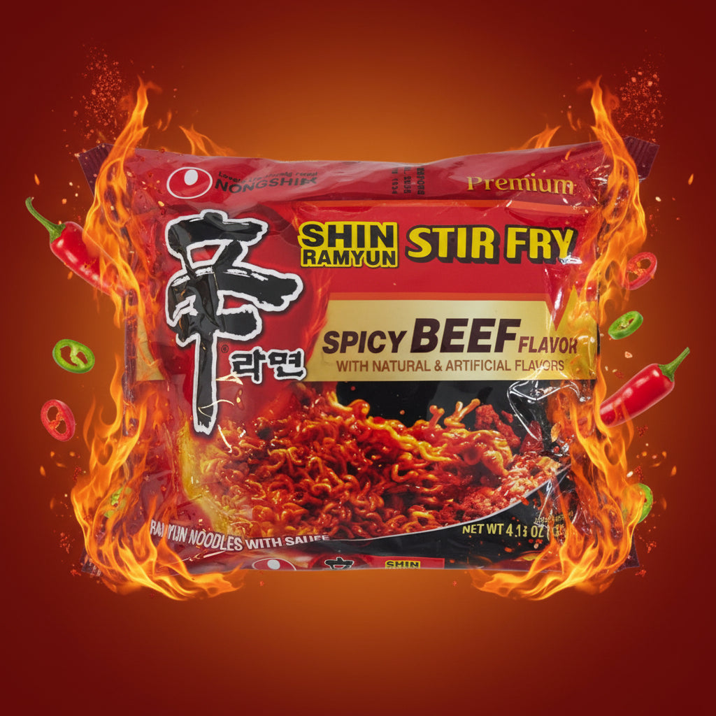 Shin Ramyun Spicy Beef – Le Shack à Snack