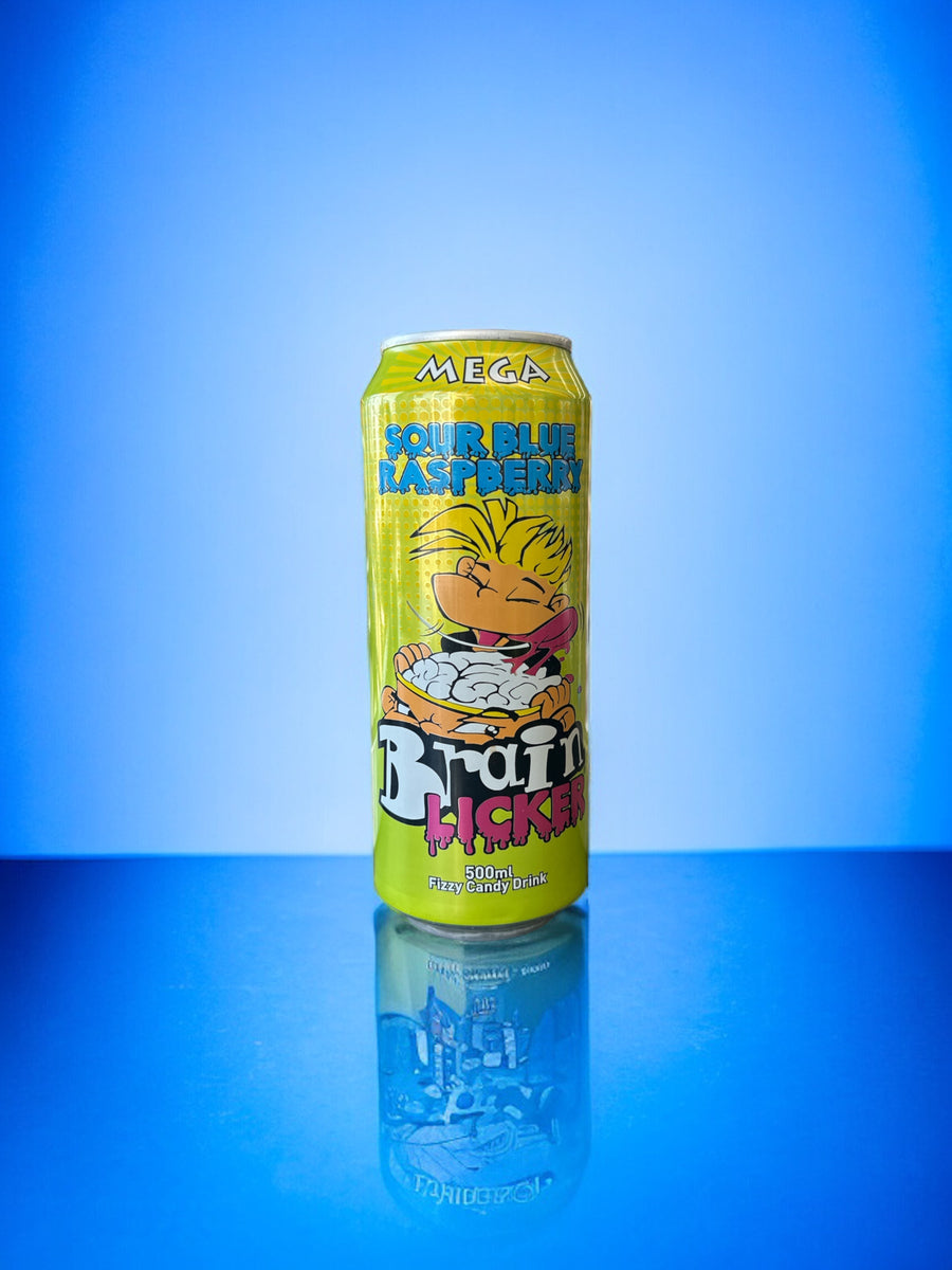 Mega sour blue raspberry brain licker – Le Shack à Snack