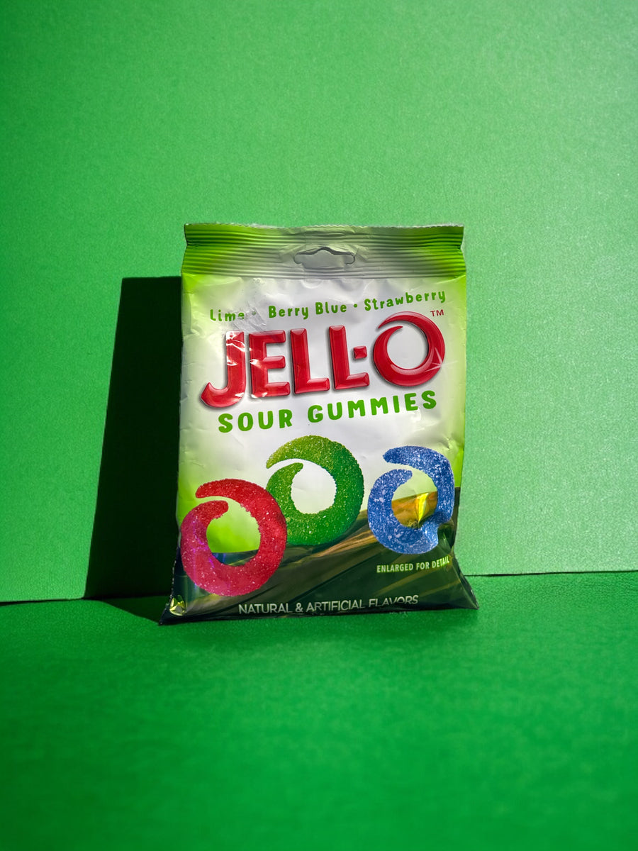 Jell-o sour gummies – Le Shack à Snack
