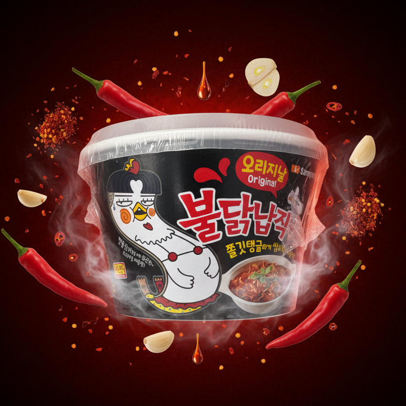 Buldak Original (Glass noodles Dangmyeon Bol) – Le Shack à Snack
