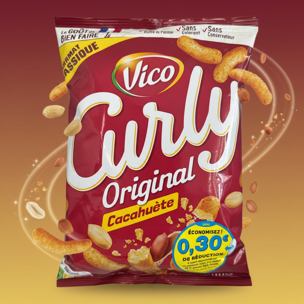 Vico Curly Cacahuète – Le Shack à Snack