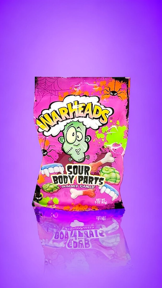Warheads sour body parts – Le Shack à Snack