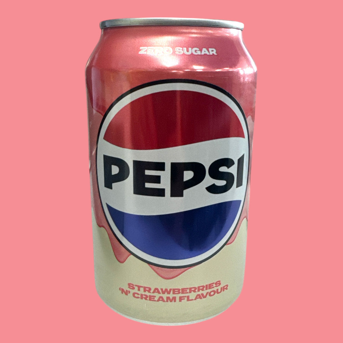Pepsi Zero Sugar Strawberry Cream – Le Shack à Snack