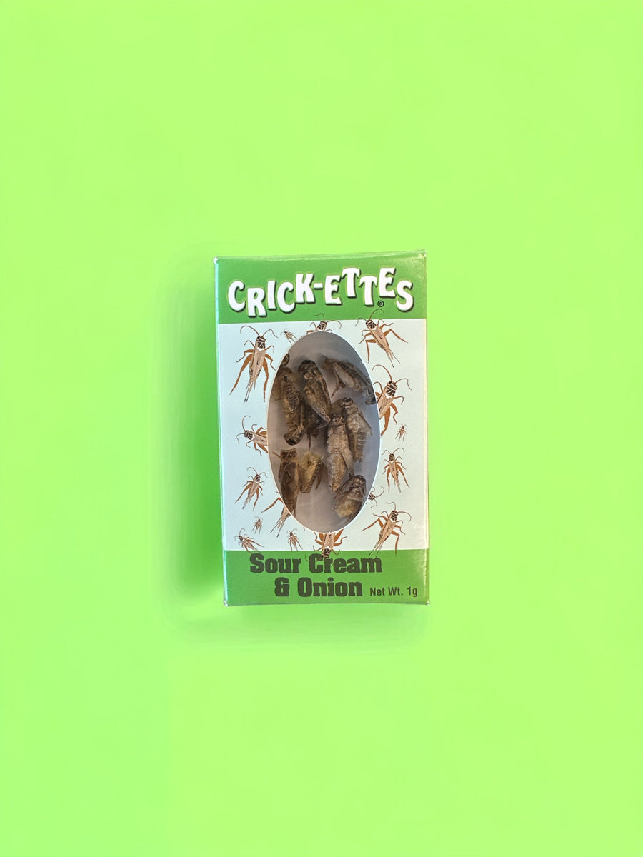 Cricket sour cream and onion – Le Shack à Snack