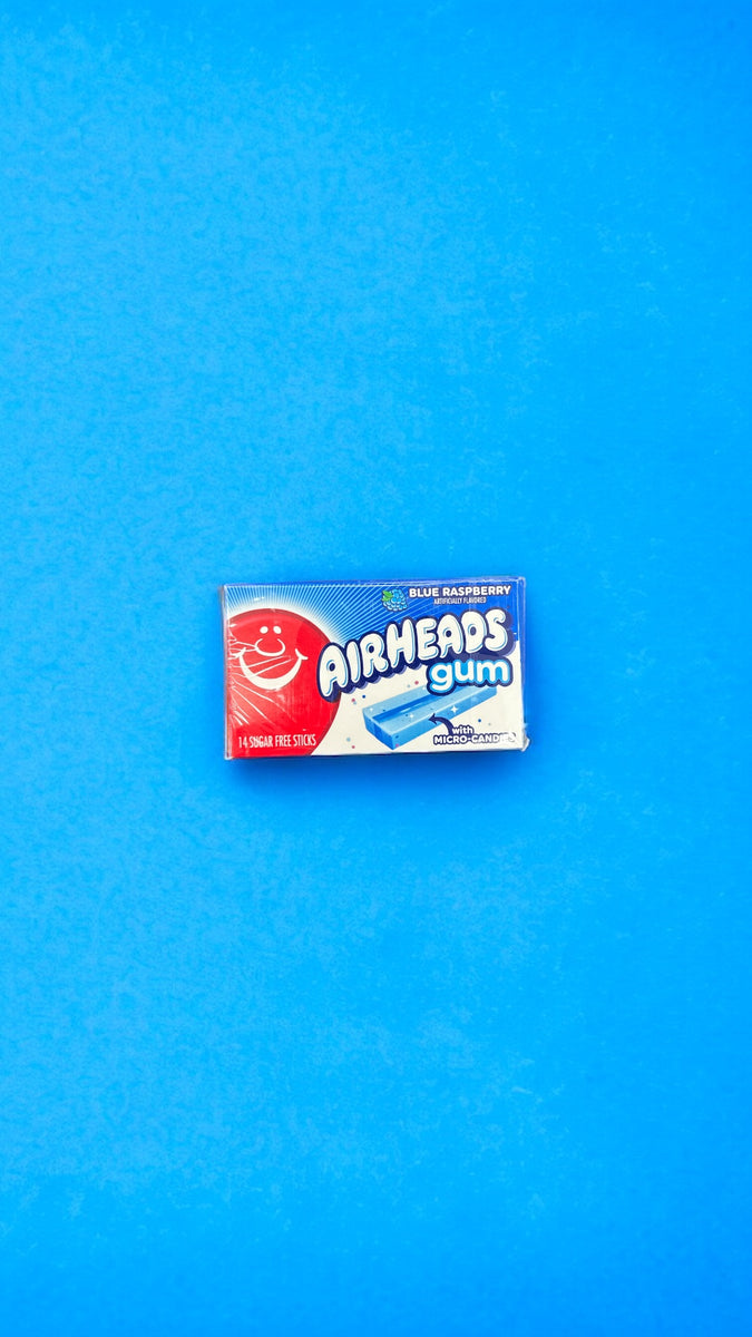 AirHeads Gum blue rasberry – Le Shack à Snack