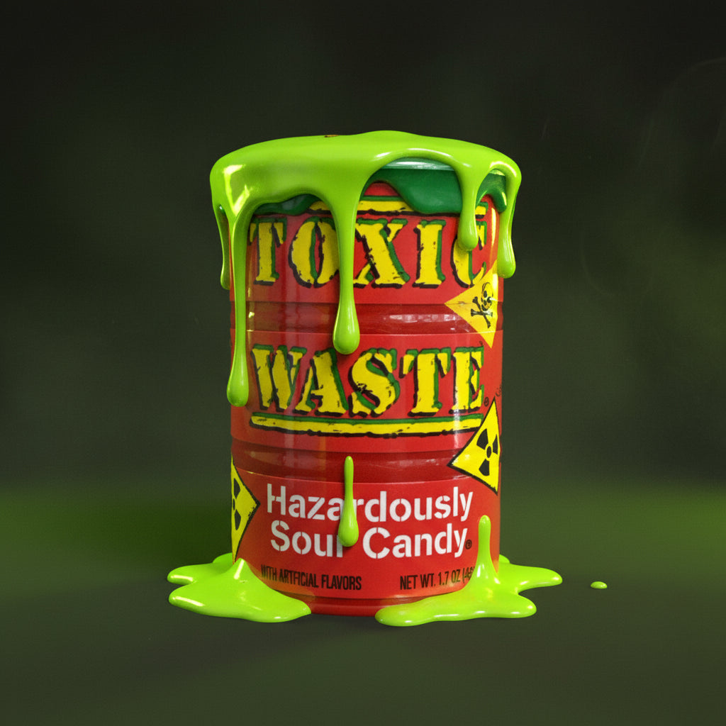 Toxic Waste Holiday Barrel – Le Shack à Snack