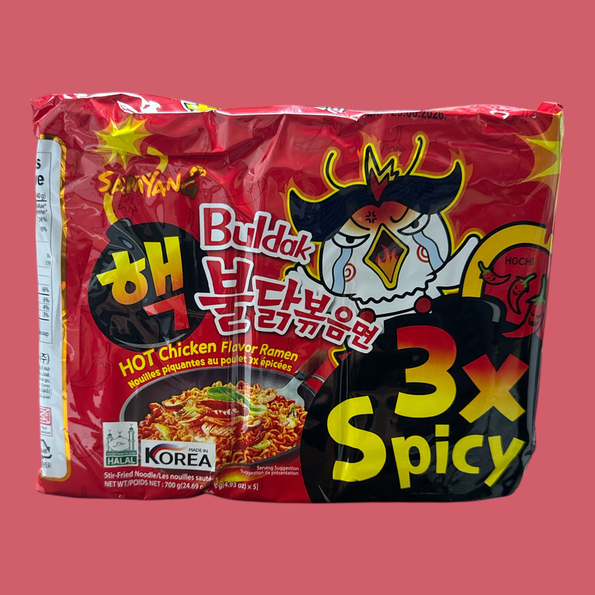 Buldak 3x Spicy (5 pack) – Le Shack à Snack