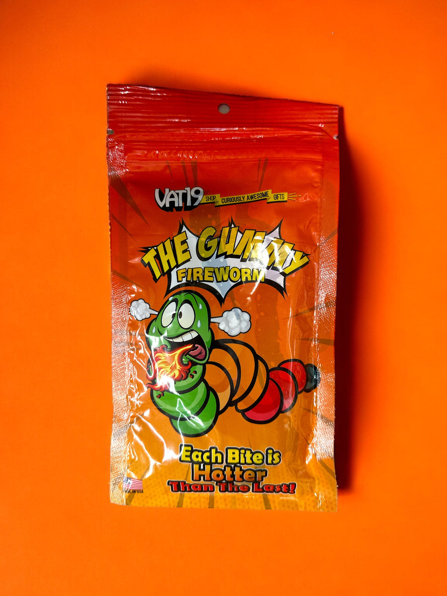 The Gummy Fireworm – Le Shack à Snack