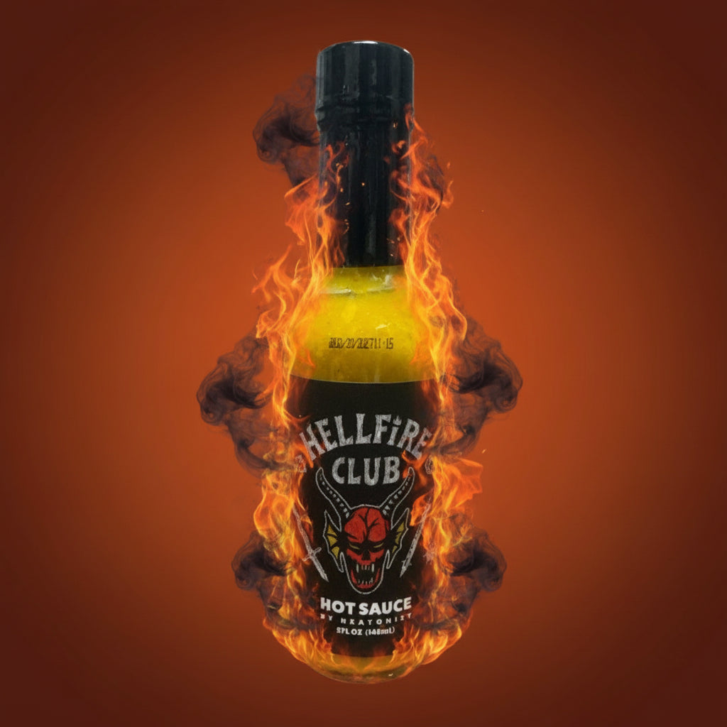 Heatonist x Stranger Things Hellfire Club Hot Sauce – Le Shack à Snack