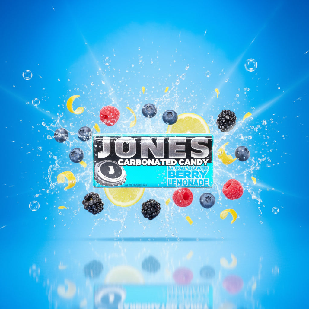 Jones Carbonated Candy Berry Lemonade – Le Shack à Snack