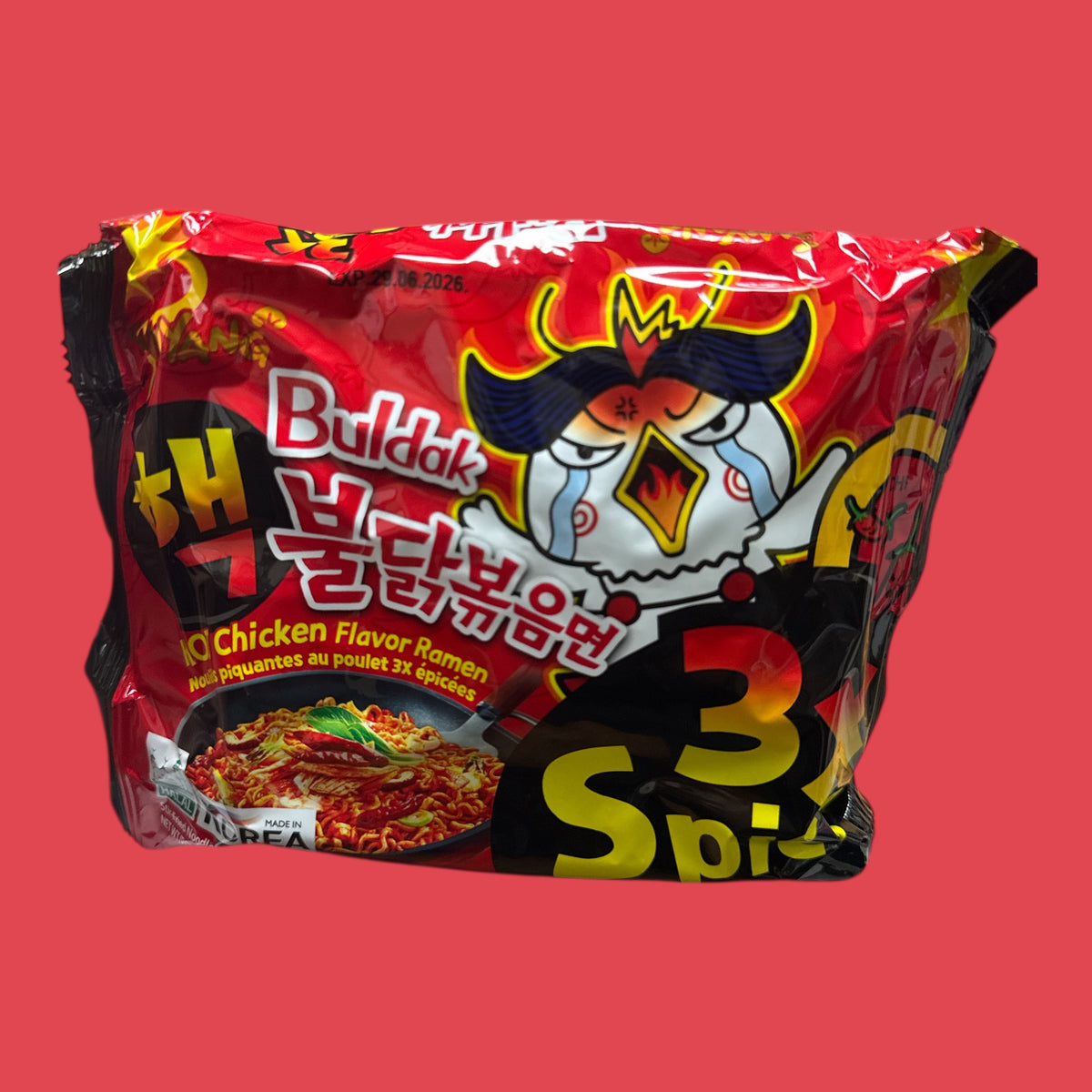 Buldak 3x Spicy (Single) – Le Shack à Snack