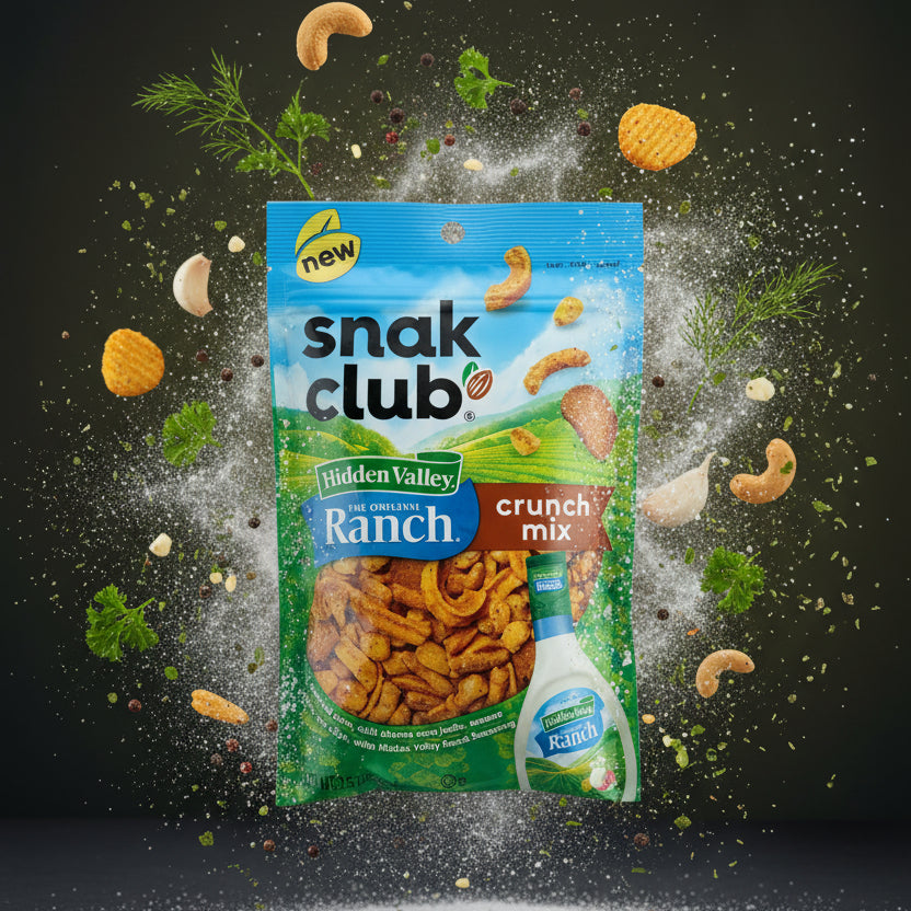Snack club hidden valley ranch nuts – Le Shack à Snack