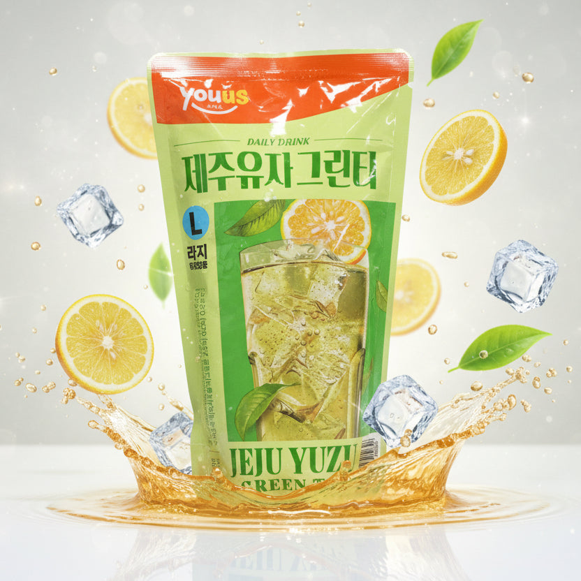 Youus Fruit Ade Jeju Yuzu Green Tea – Le Shack à Snack