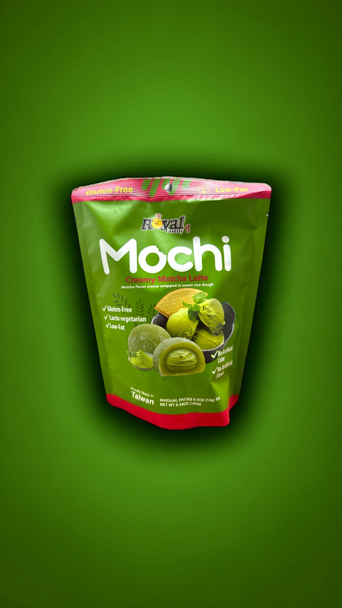 Royal family mochi creamy matcha latte – Le Shack à Snack