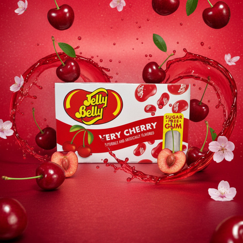 Jelly belly very cherry gum – Le Shack à Snack
