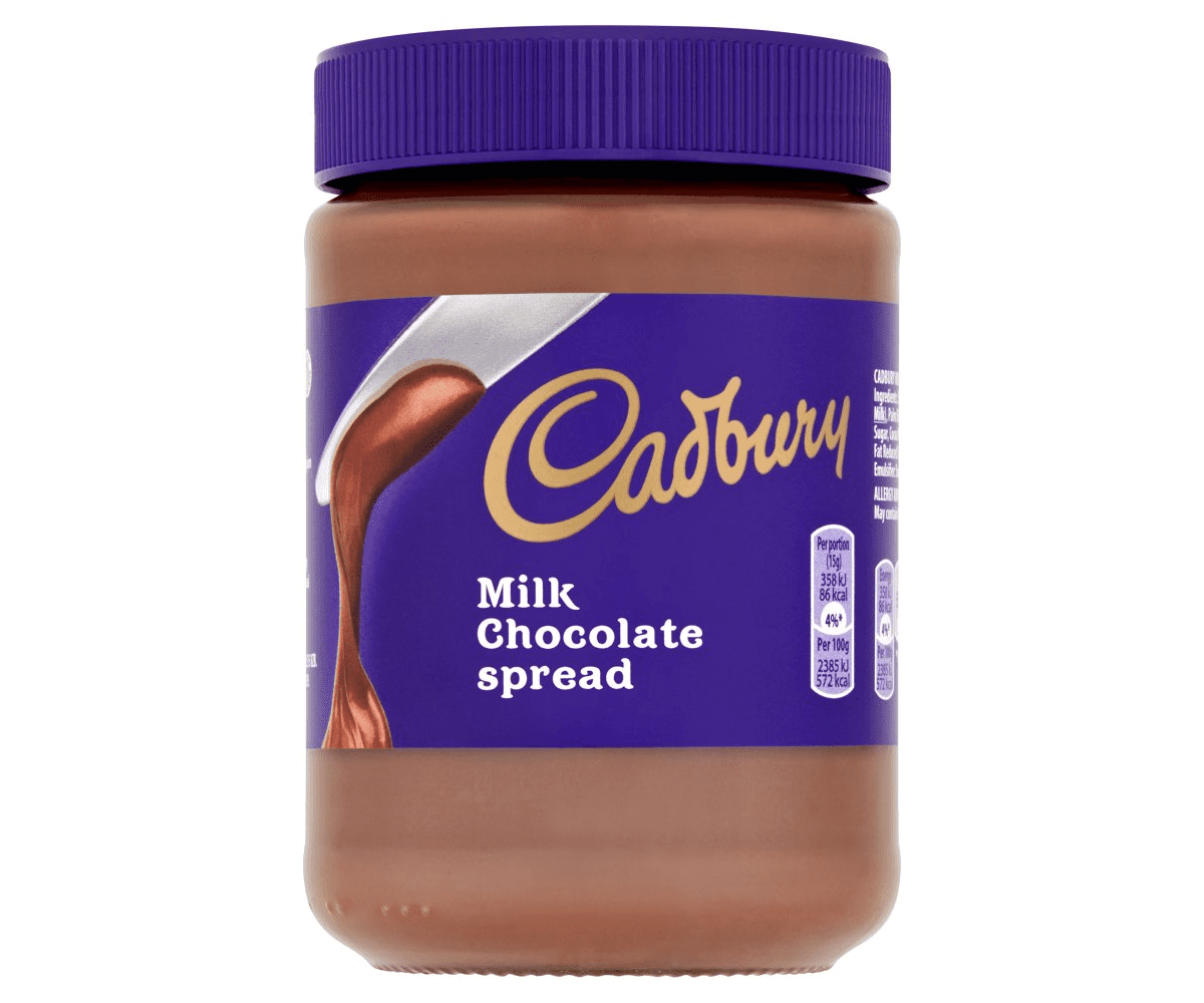 Tartinade Cadbury chocolat au lait – Le Shack à Snack