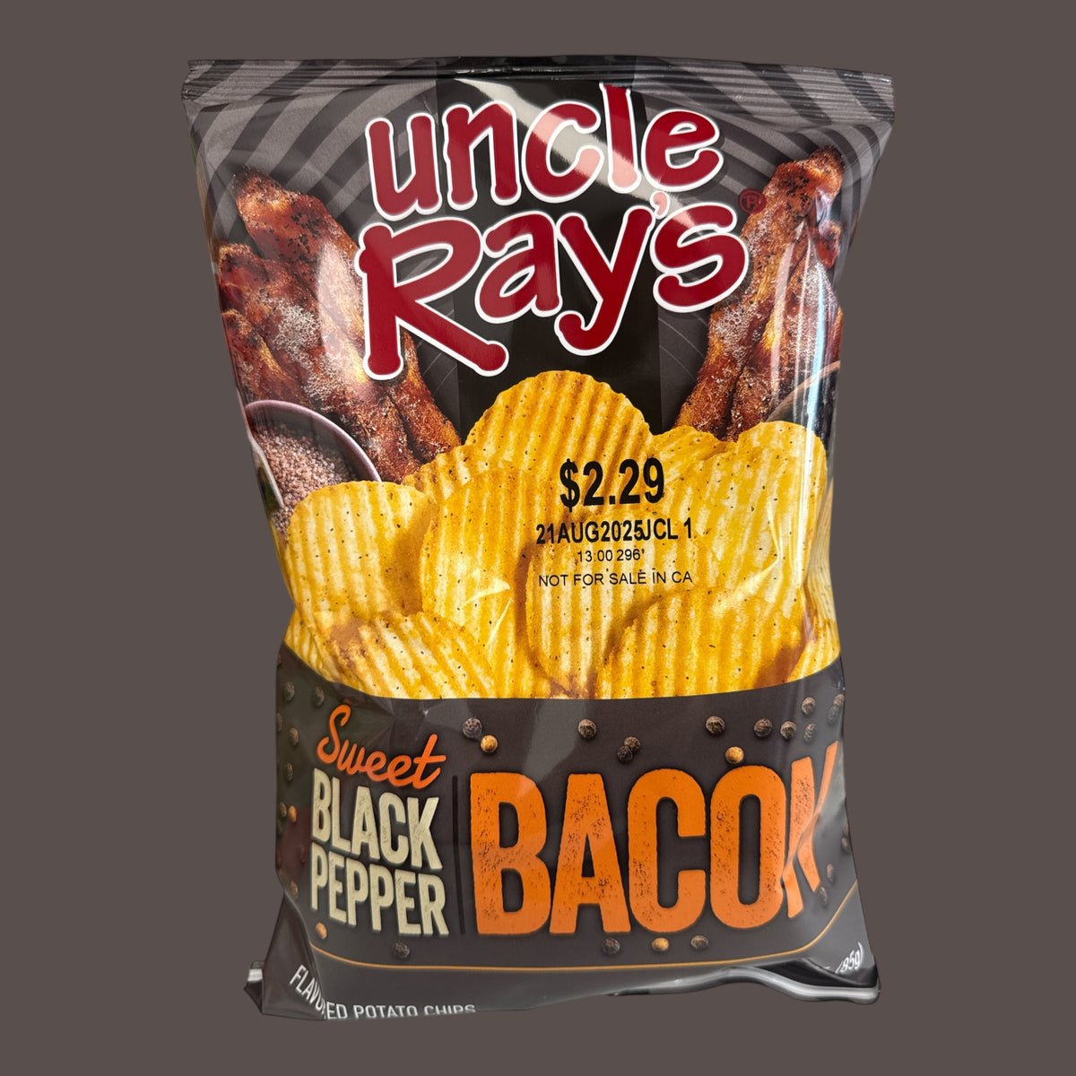 Uncle Ray’s Sweet Black Pepper Bacon Chips – Le Shack à Snack